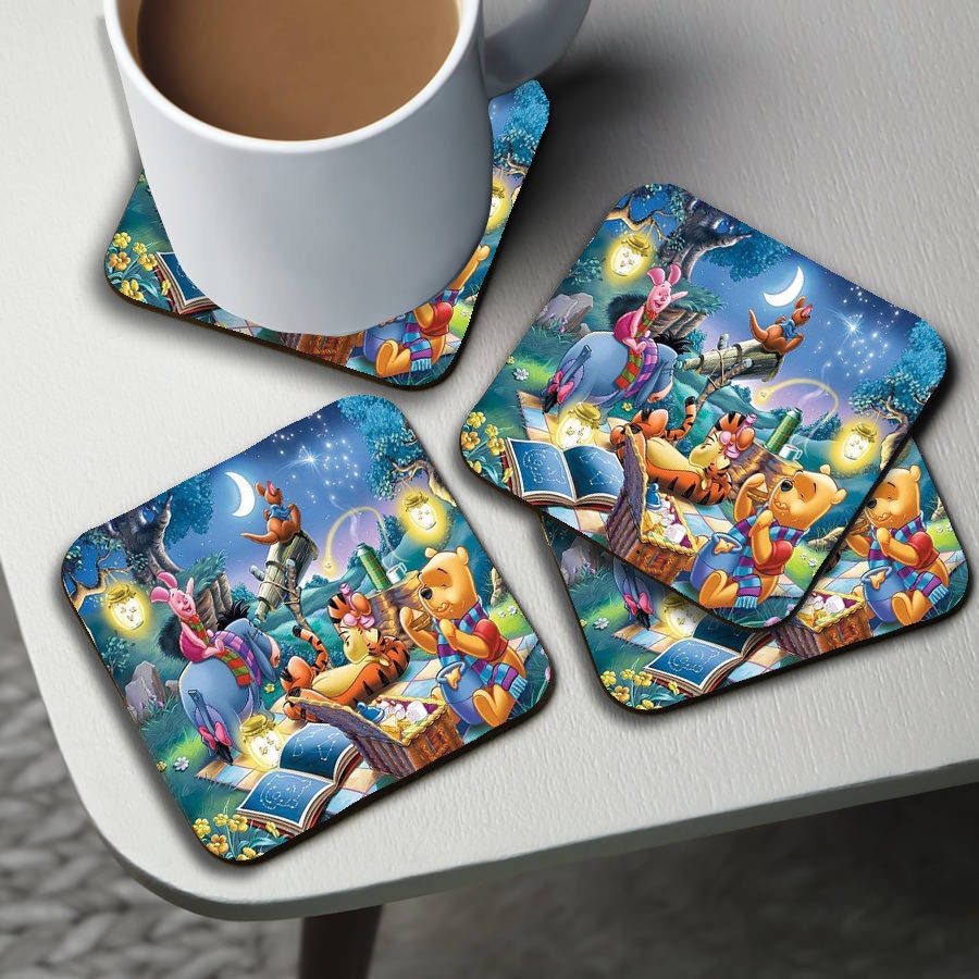 Personalised High Gloss Table Mat Square Placement and Coffee - Etsy