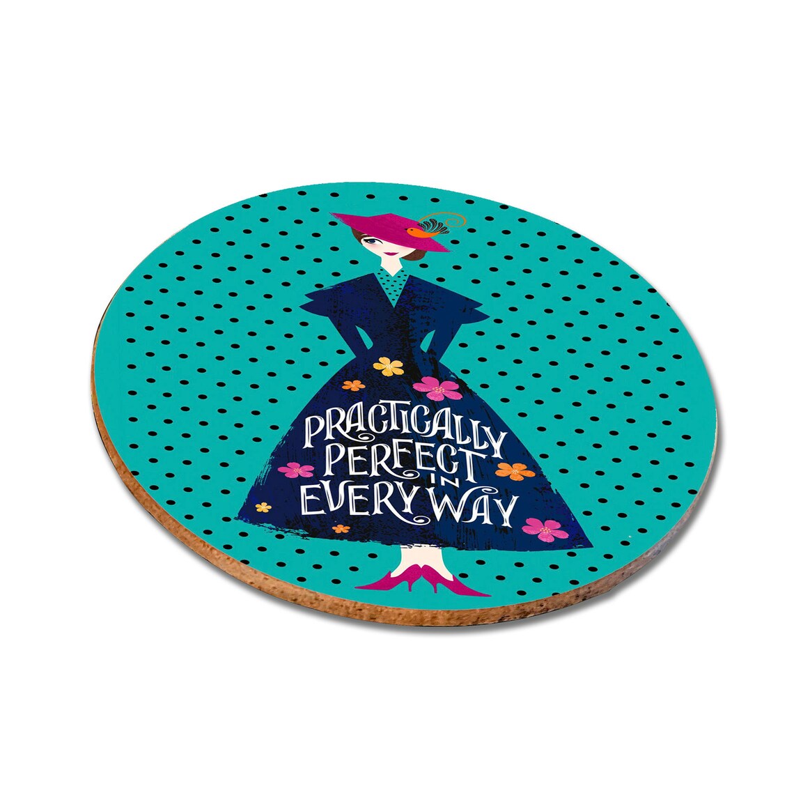 Personalised High Gloss Cup Coasters, Square Drink Coaster, Round ...