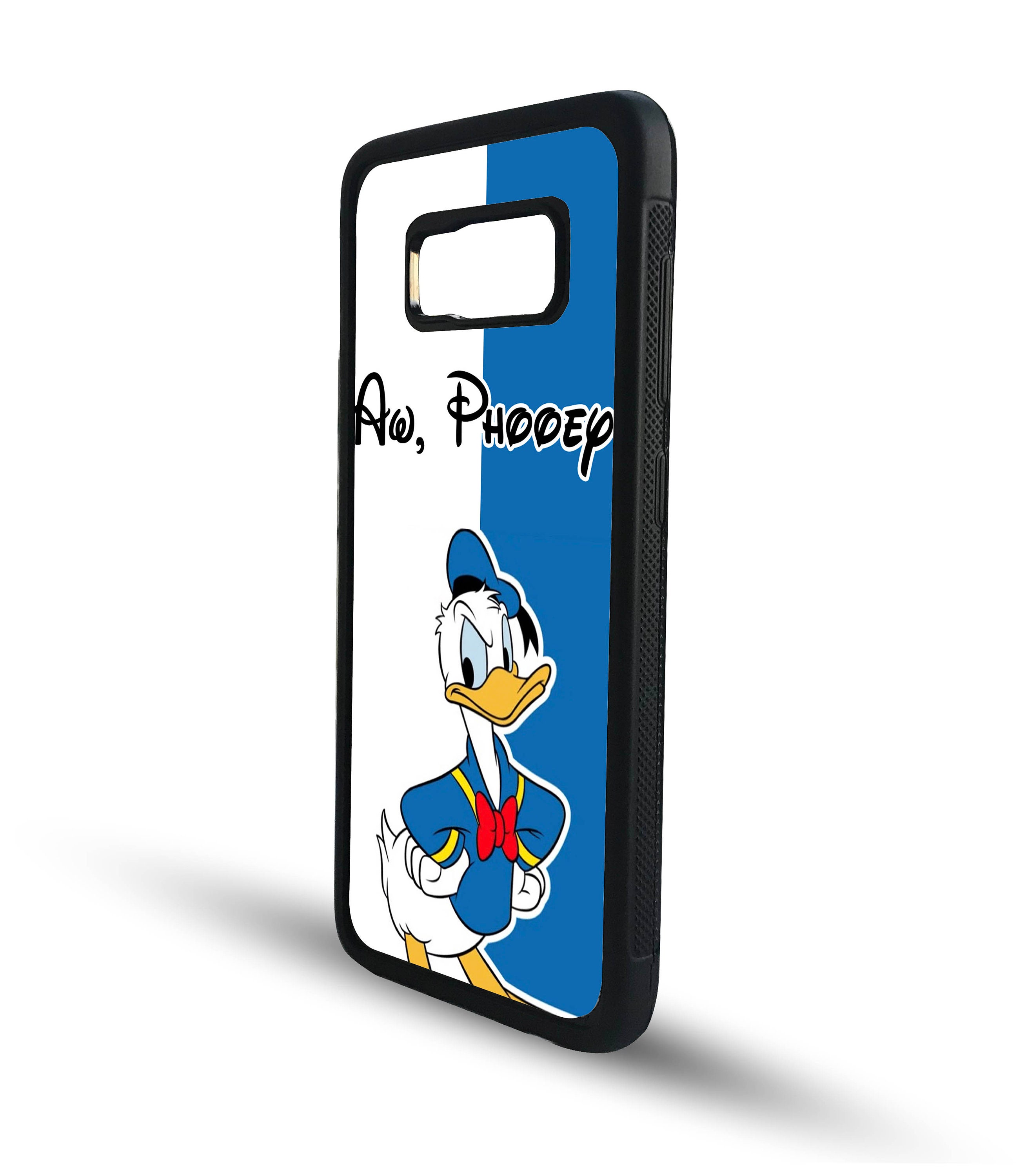 Disney Donald Duck Aw Phooey Stylish Rubber Snapback Phone | Etsy