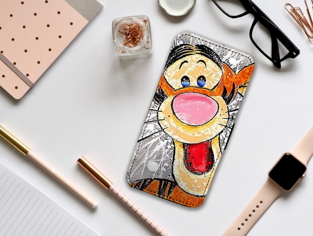 Wallet Phone Cover With Card Inserts, Personalised Leather Phone Cover ...