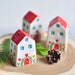 Ceramic House, Cute Sculpture, Pottery Figurines, Pottery Handmade ...
