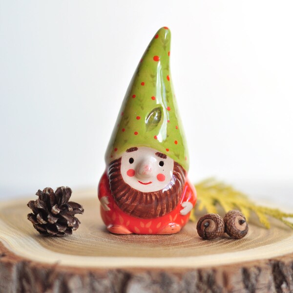 Handmade Ceramic Gnomes - Etsy