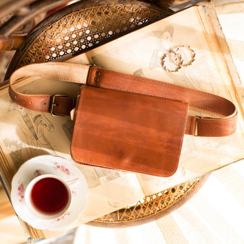 Leather Belt Bags - Etsy
