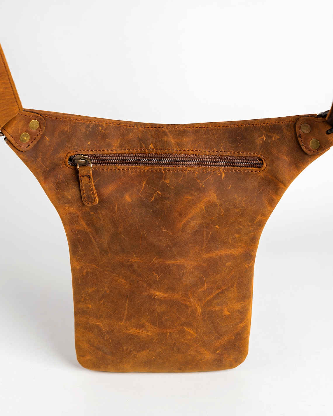 Handmade Leather Drop Leg Pouch: Men's Hip Bag - Etsy