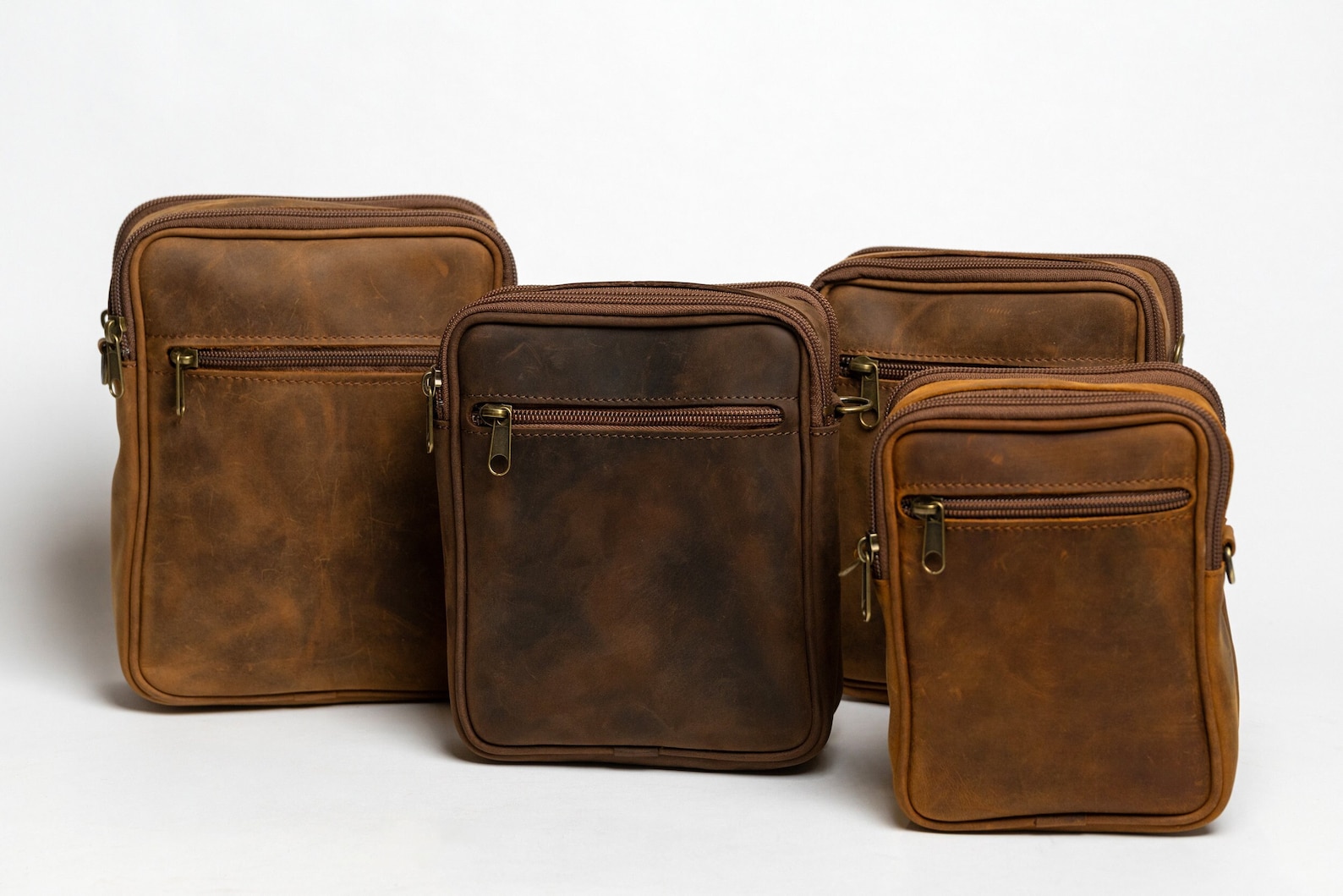 Small Leather Crossbody Bag Men, Small Messenger Bag Men, Leather ...