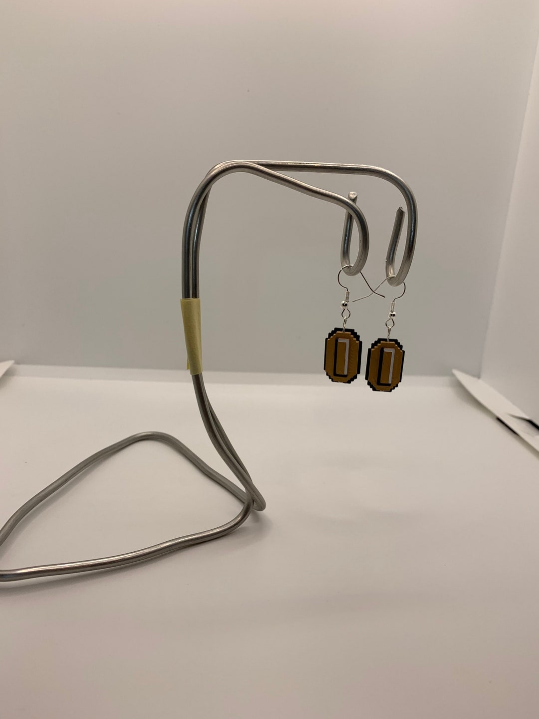 Super Mario Bros Themed 8-bit Coin Earrings - Etsy