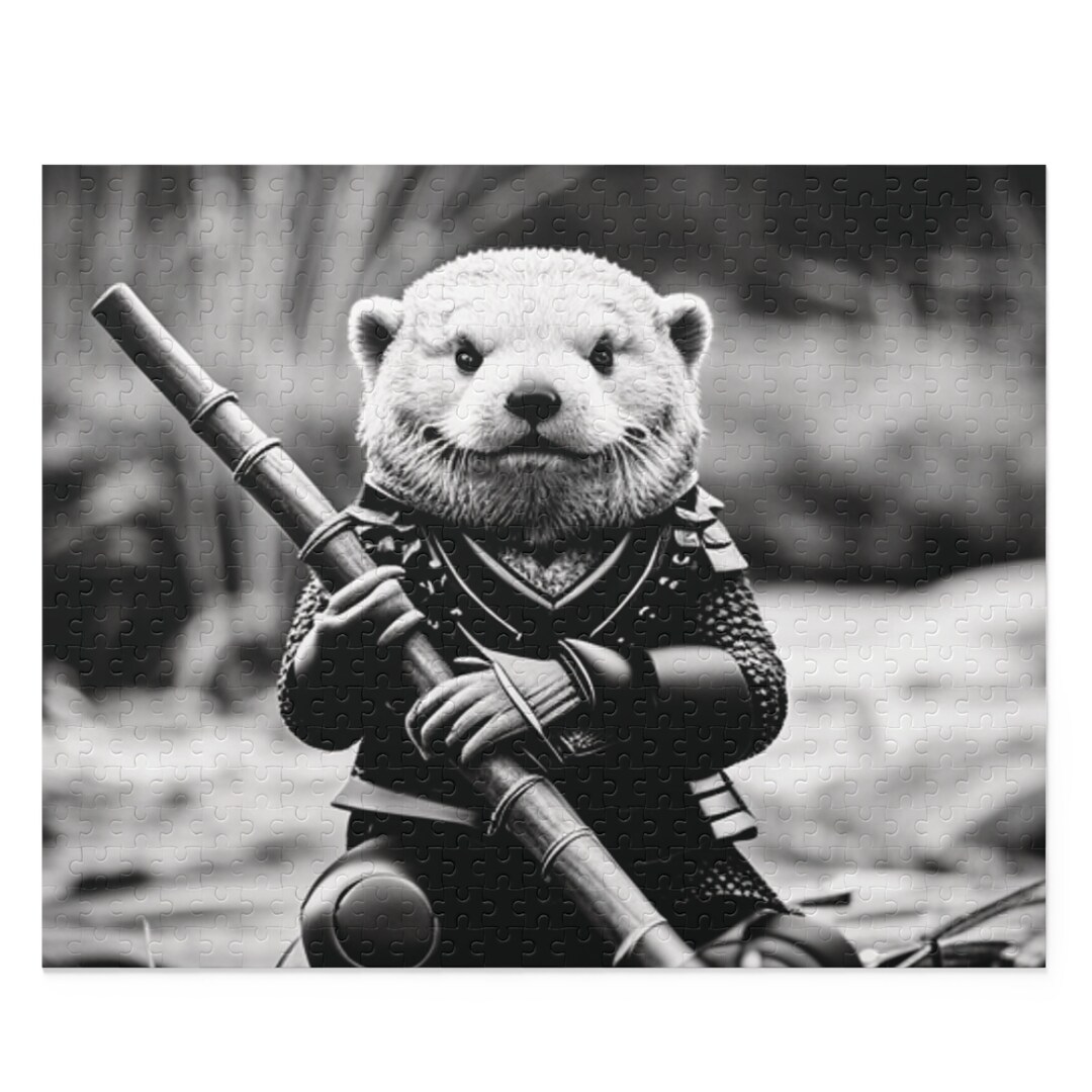Samurai Otter 500-piece Puzzle - Etsy