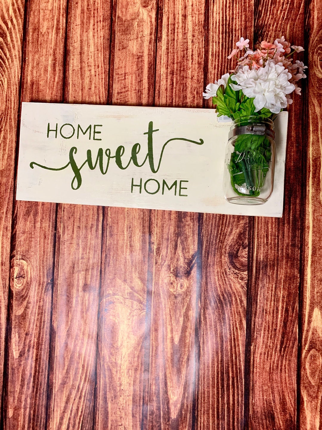 Outdoor Rustic Wood Sign, Home Sweet Home Wood Sign - Etsy