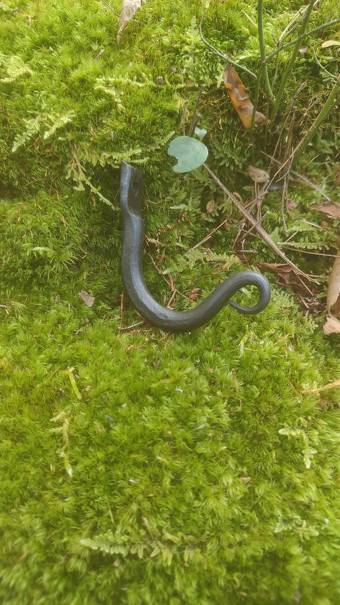 Small Hand-forged Colonial Style J-hook - Etsy