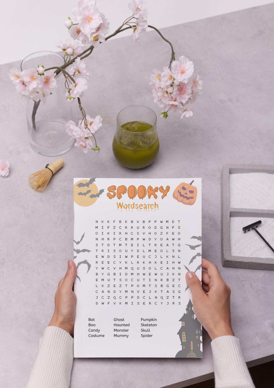 Spooky Halloween Printable Word Search for Kids Fun & Easy Halloween ...
