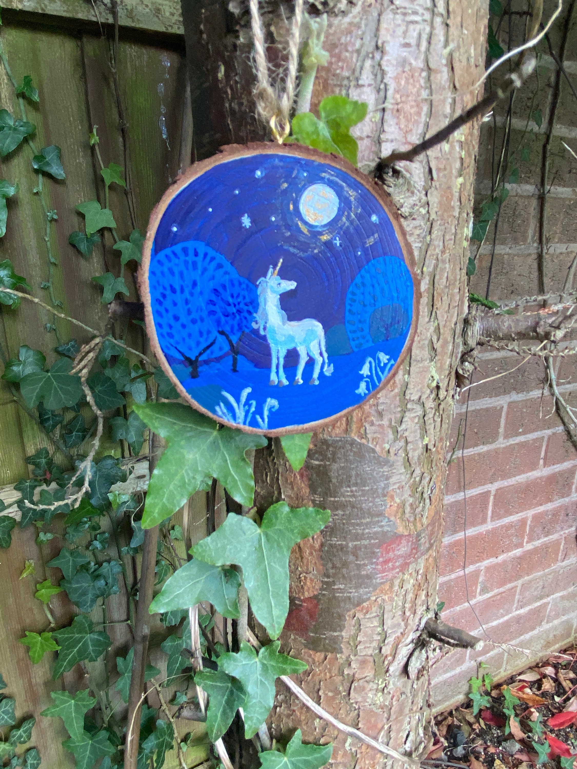 Wood Slice Decorations Various Designs - Etsy