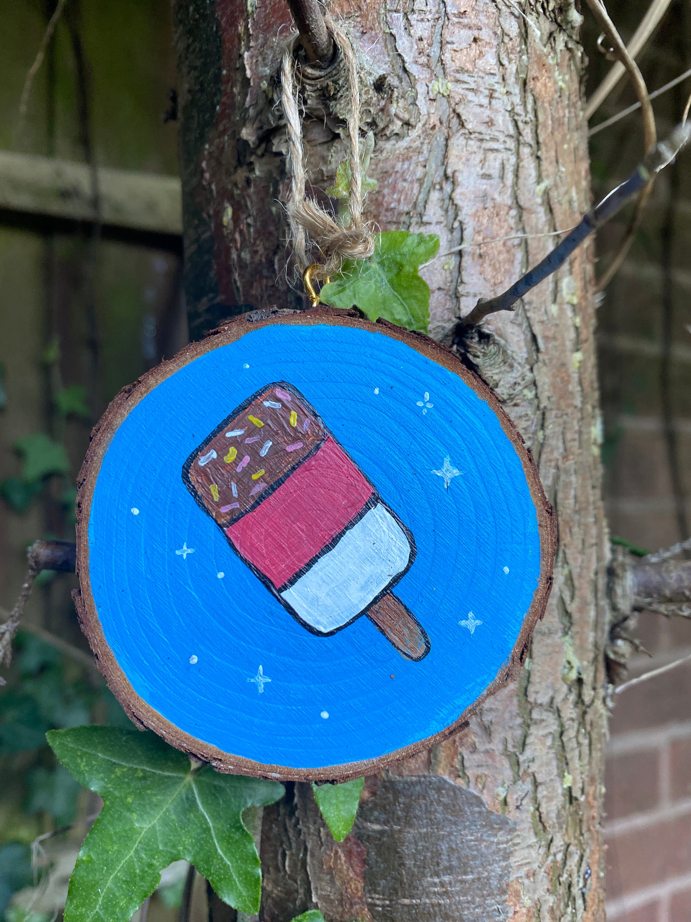 Wood Slice Decorations Various Designs - Etsy