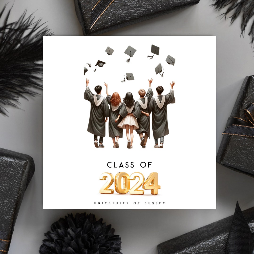 Class of 2024 Congratulations Graduate Peers, Group of Graduates With ...