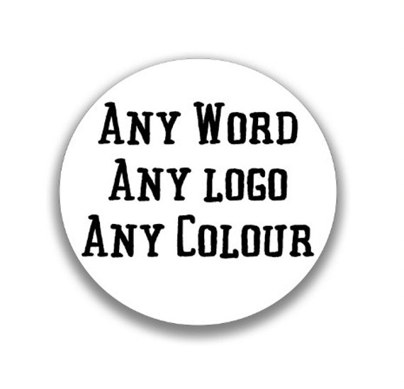 30 Stickers 4.5x4.5 3.2x3.2 Label Round Stickers Logo Add - Etsy