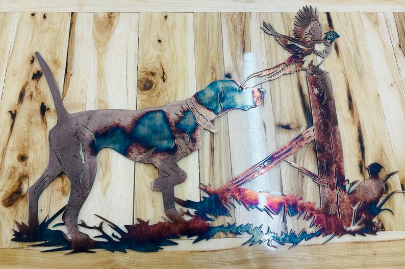 English Pointer at the Post Custom - Etsy