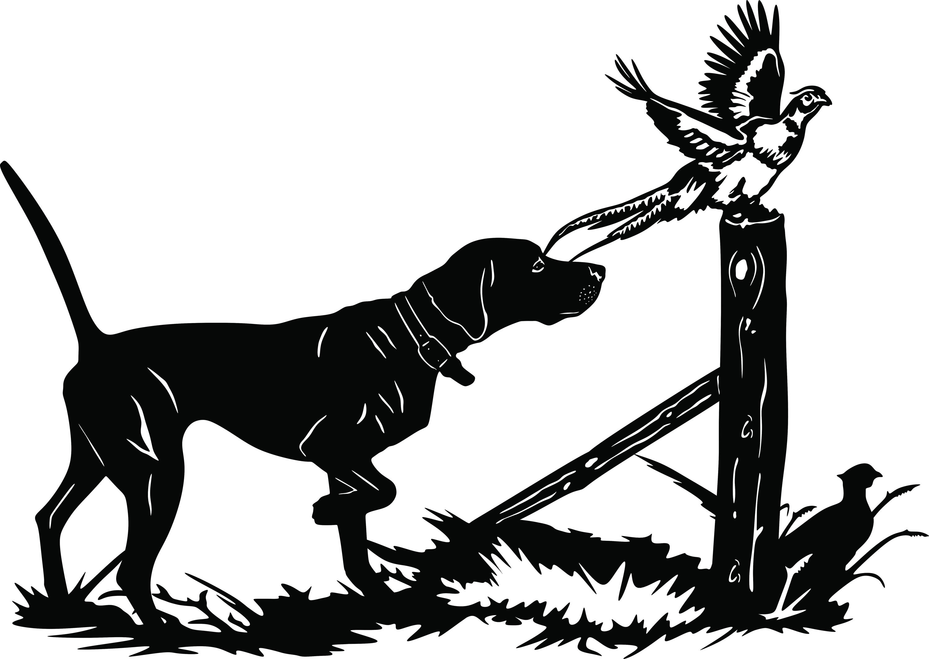 English Pointer at the Post Custom - Etsy