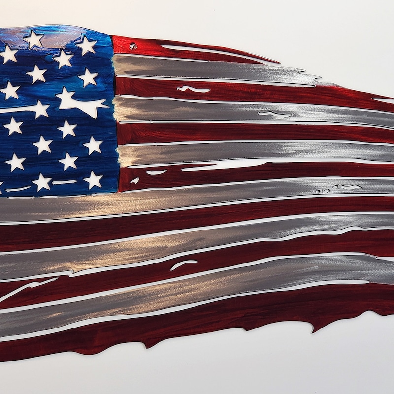 Tattered Flag Dxf - Etsy
