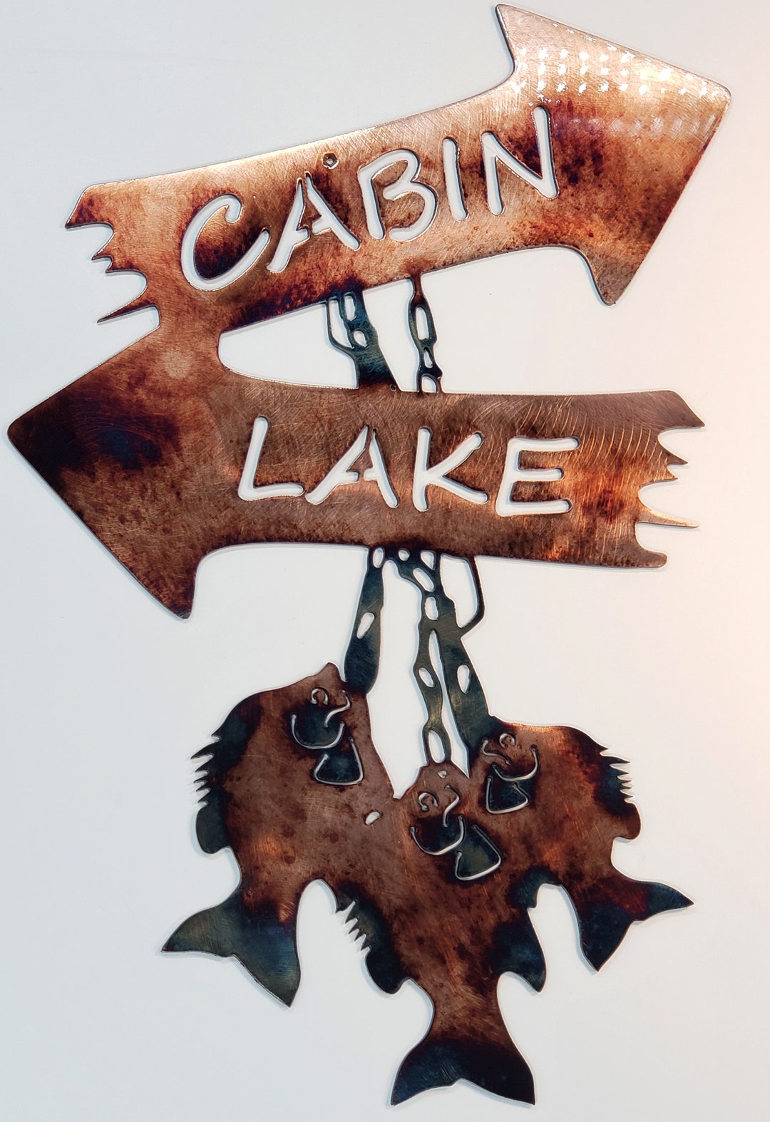 Cabin Stringer Home Decor Metal Wall Art - Etsy