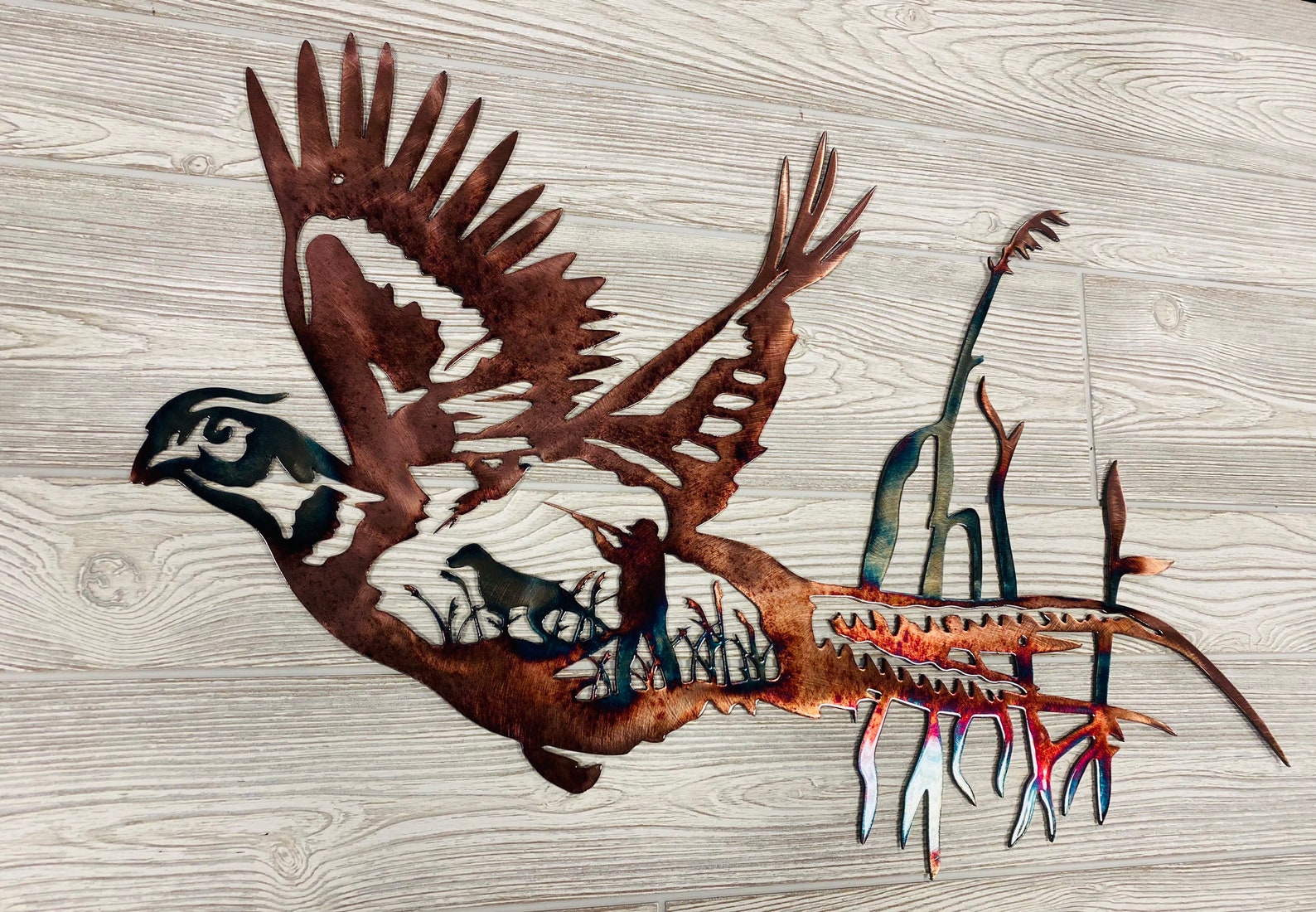 Solo Pheasant Hunting Scene - Etsy