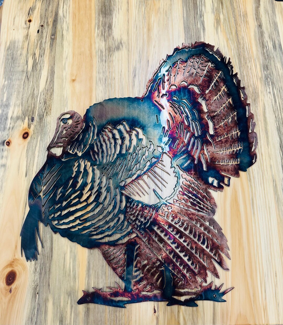 High Detail Strutting Tom Turkey - Etsy