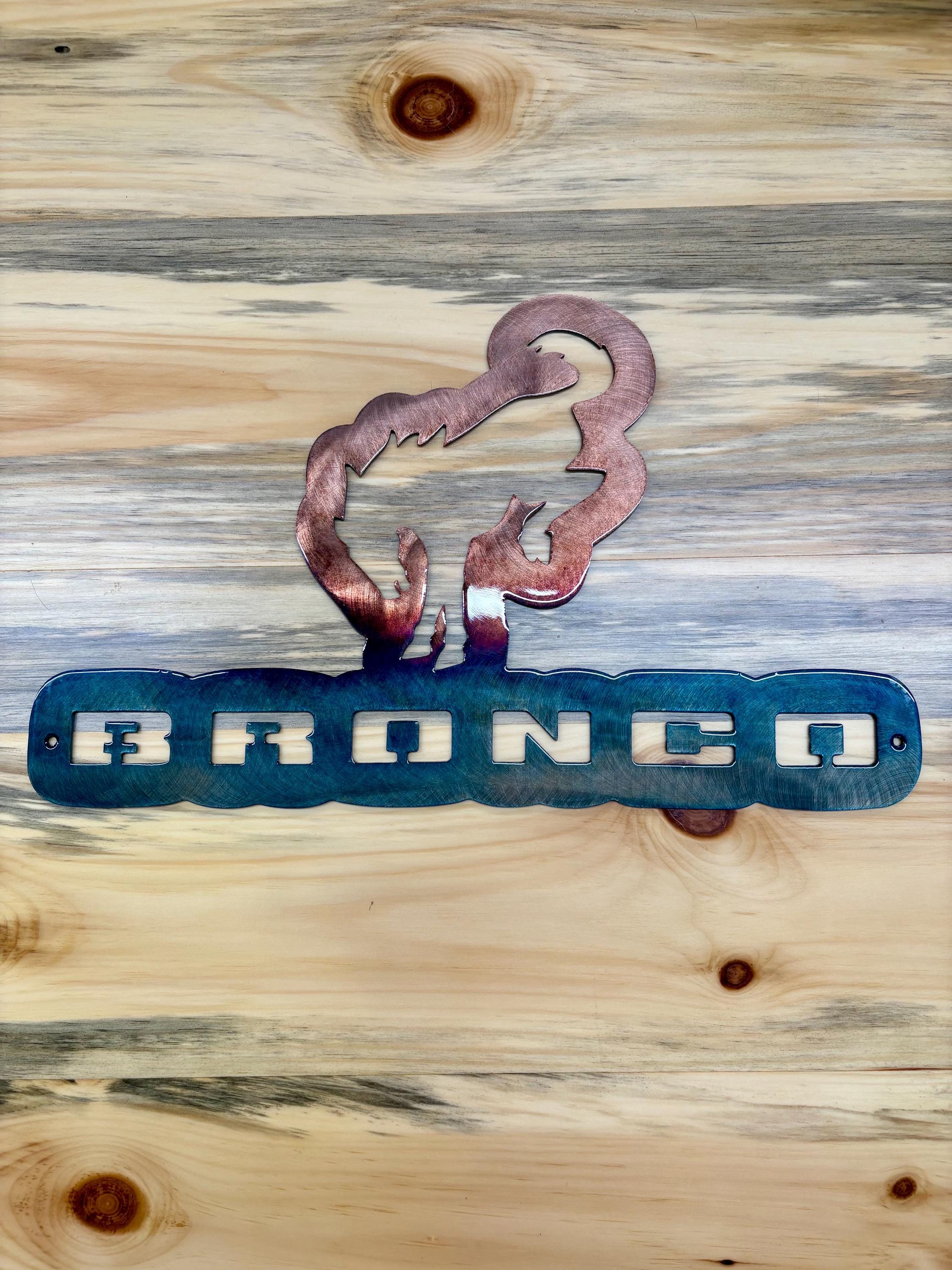 Ford Bronco Sign: Enthusiast Wall Decor (18wx11h) - Etsy