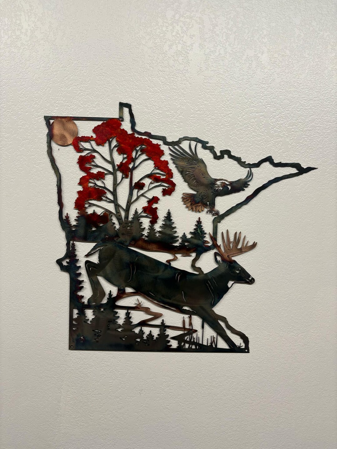 Minnesota Buck Hunting Scene - Etsy