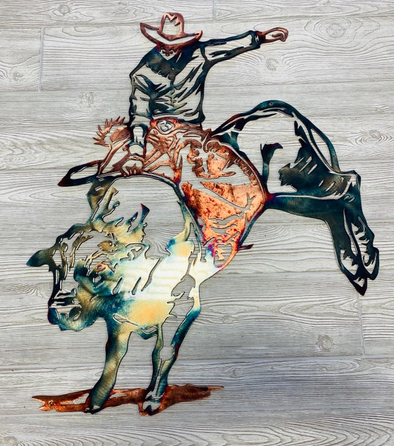 Bull Riding Paintings