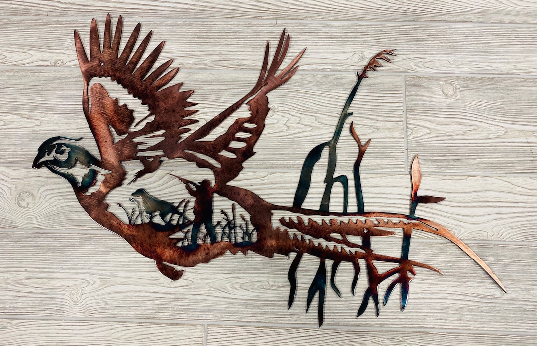 Solo Pheasant Hunting Scene - Etsy