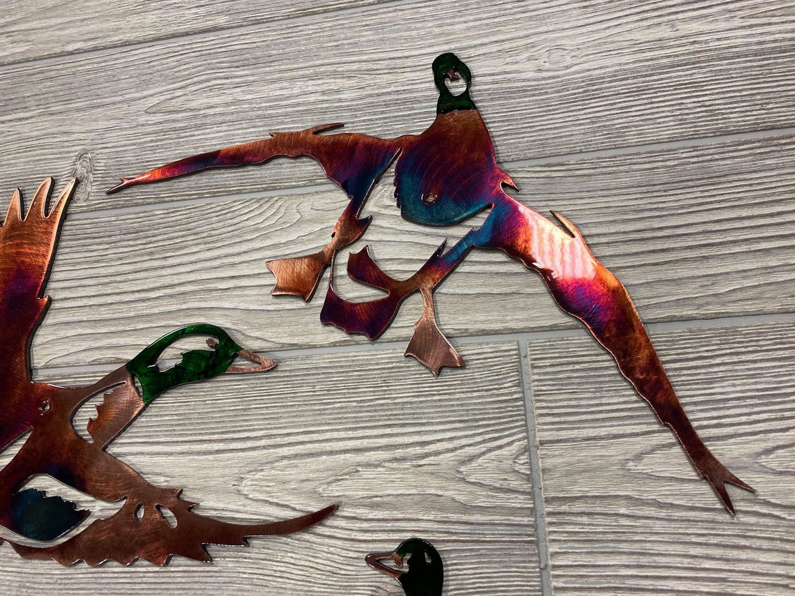 3 Mallard Duck Set - Etsy