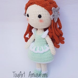 Crochet Pattern Little Ariel- Ariel Inspired Amigurumi Doll- Crochet ...