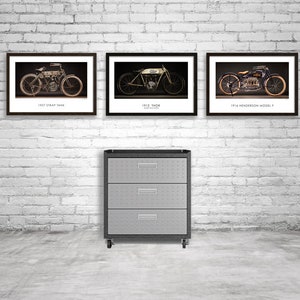 1911 Triumph Motorcycle, Fathers Day Gifts for Him, Motorcycle Art ...