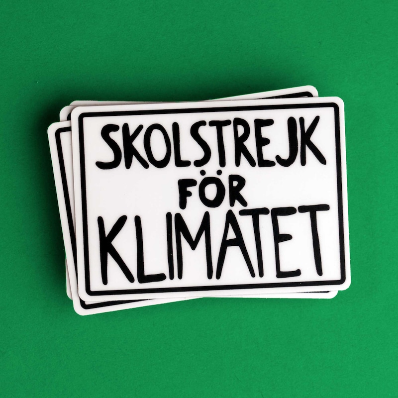 Poster Greta Thunberg - Etsy