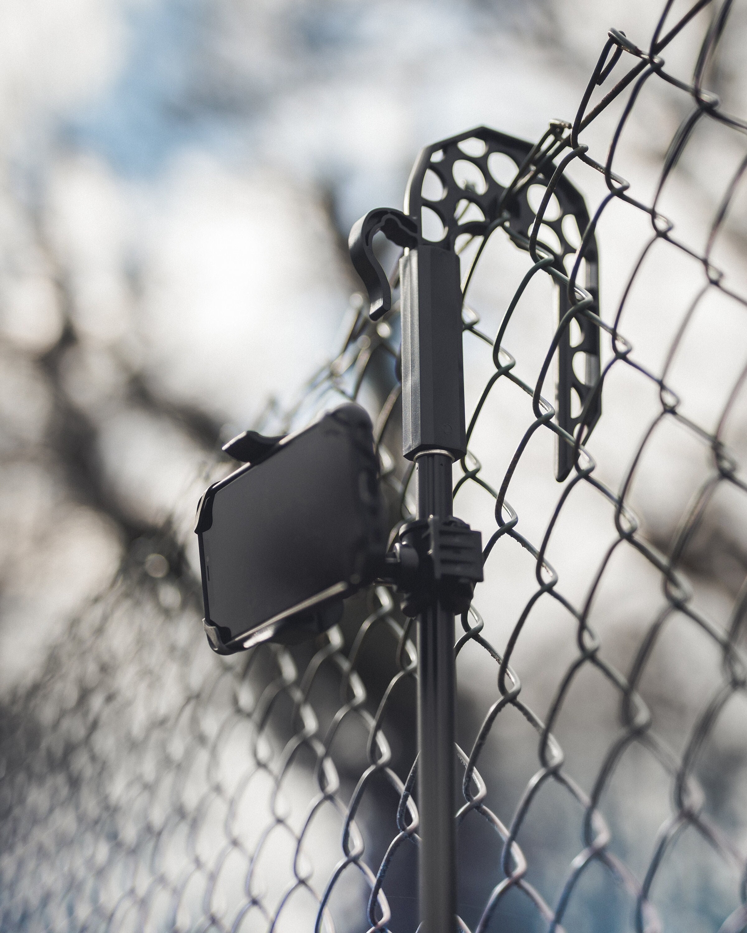 Portable Smartphone Camera Fence Mount: Tennis & Pickleball Recording ...