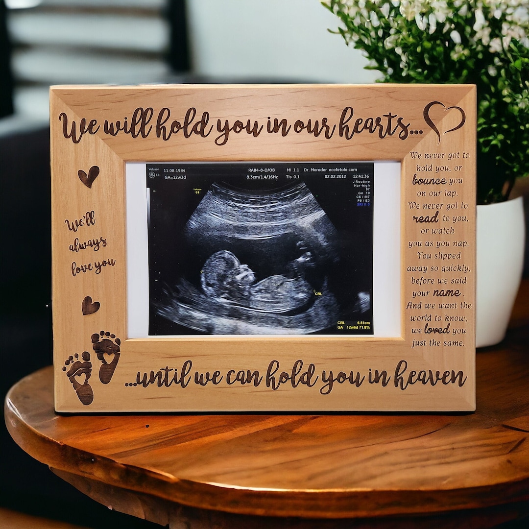 Infant Loss Miscarriage Baby Memorial Remembrance Frame Pregnancy Loss ...