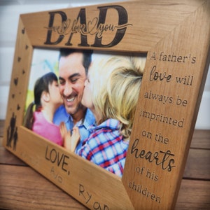 Father's Day Gift | Dad We Love You With Kid's Signatures | Gift for ...