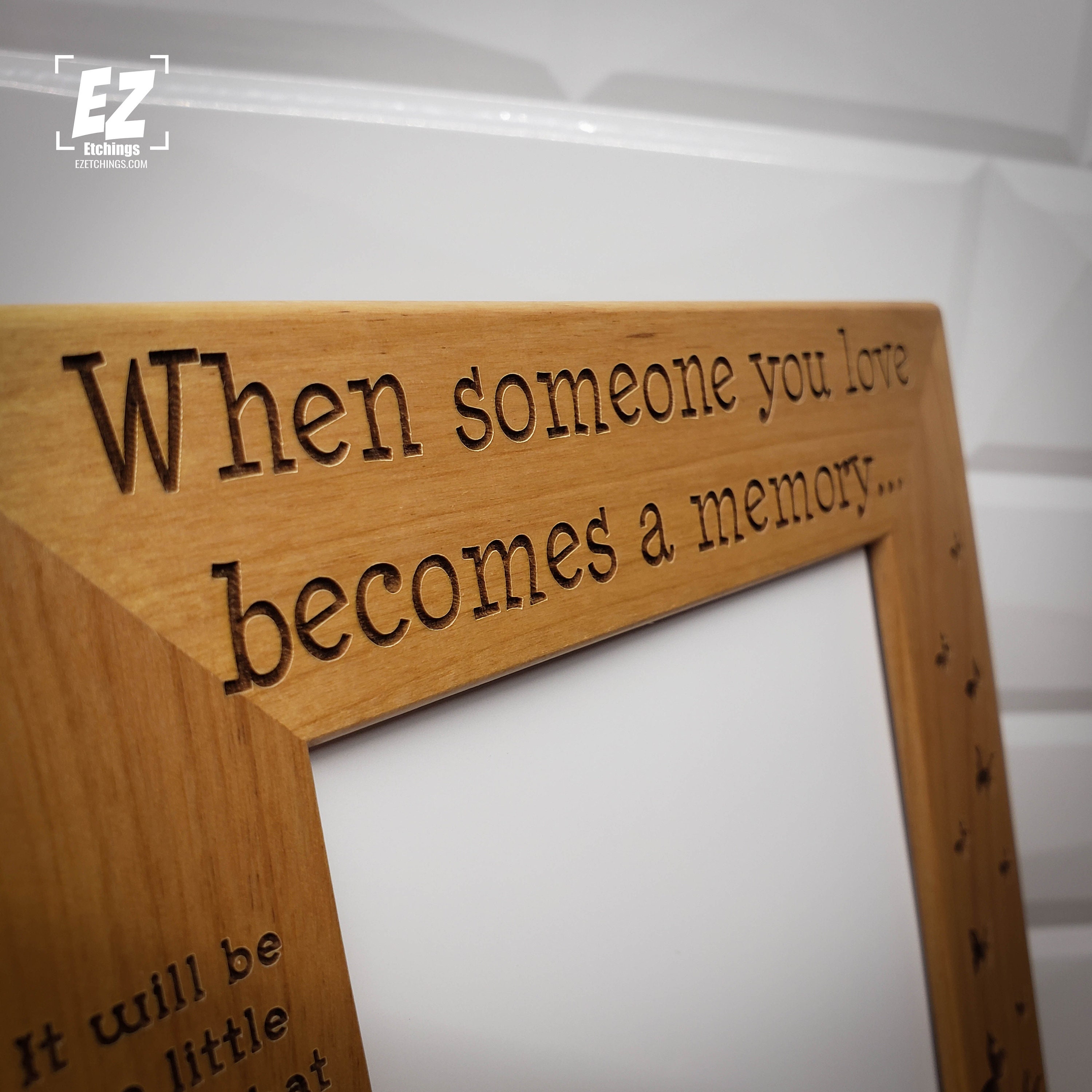 Personalized Memorial Frame When Someone You Love Becomes a - Etsy