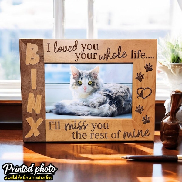 Cat Picture Frame - Etsy