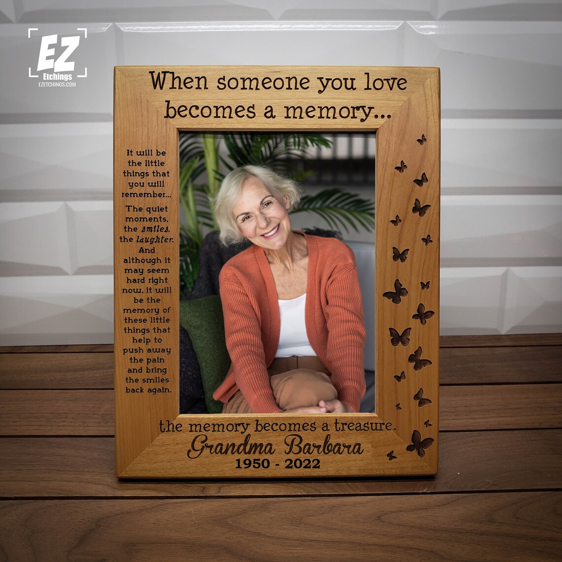 Personalized Memorial Frame When Someone You Love Becomes a - Etsy