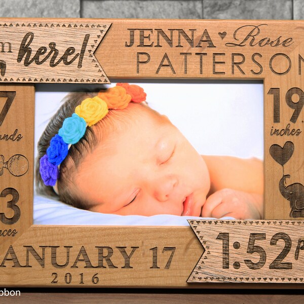 Baby Picture Frame - Etsy
