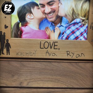 Father's Day Gift | Dad We Love You With Kid's Signatures | Gift for ...