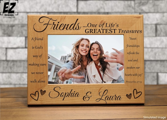 Friends Custom Picture Frame One of Life's Greatest - Etsy