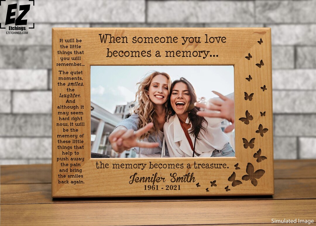 Personalized Memorial Frame When Someone You Love Becomes a - Etsy