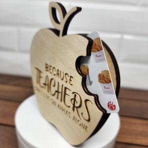 Teacher Appreciation-gift Card Holder-because Teachers - Etsy