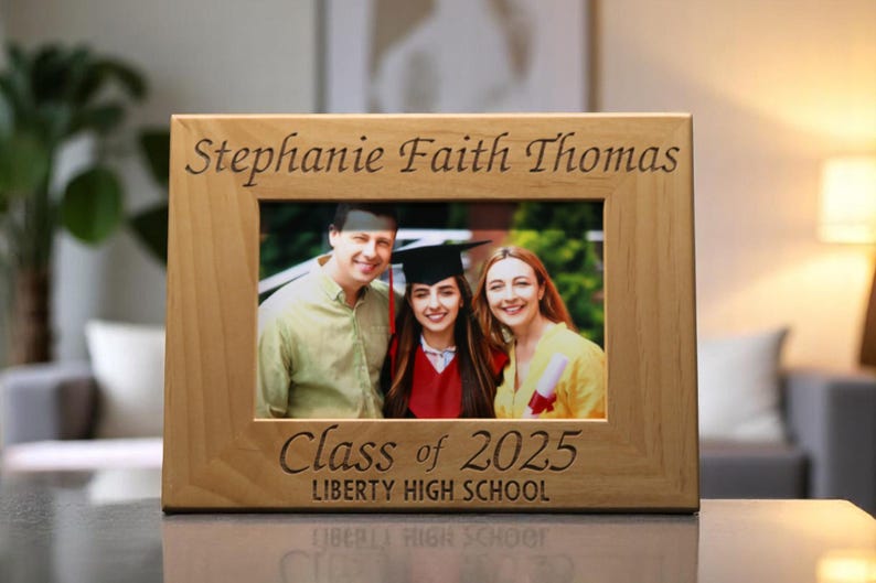 Graduation Picture Frame | High School Graduation | College Grad ...