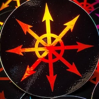 Chaos Magic Symbol Decal Phone Laptop Discordianism Magick Sticker - Etsy