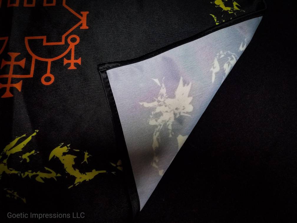 Belial Altar Cloth // Goetia Sigil Altar Cloth - Etsy