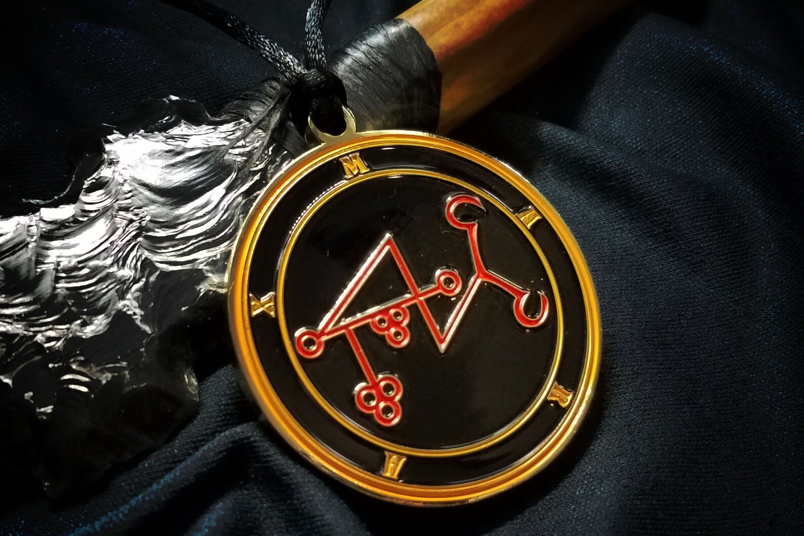Marax Sigil Amulet // Ars Goetia Demon Seal Pendant // Lesser Key of ...