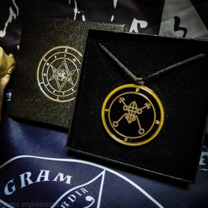 Bael Sigil Pendant // Ars Goetia Seal // Lesser Key of Solomon Goetic ...