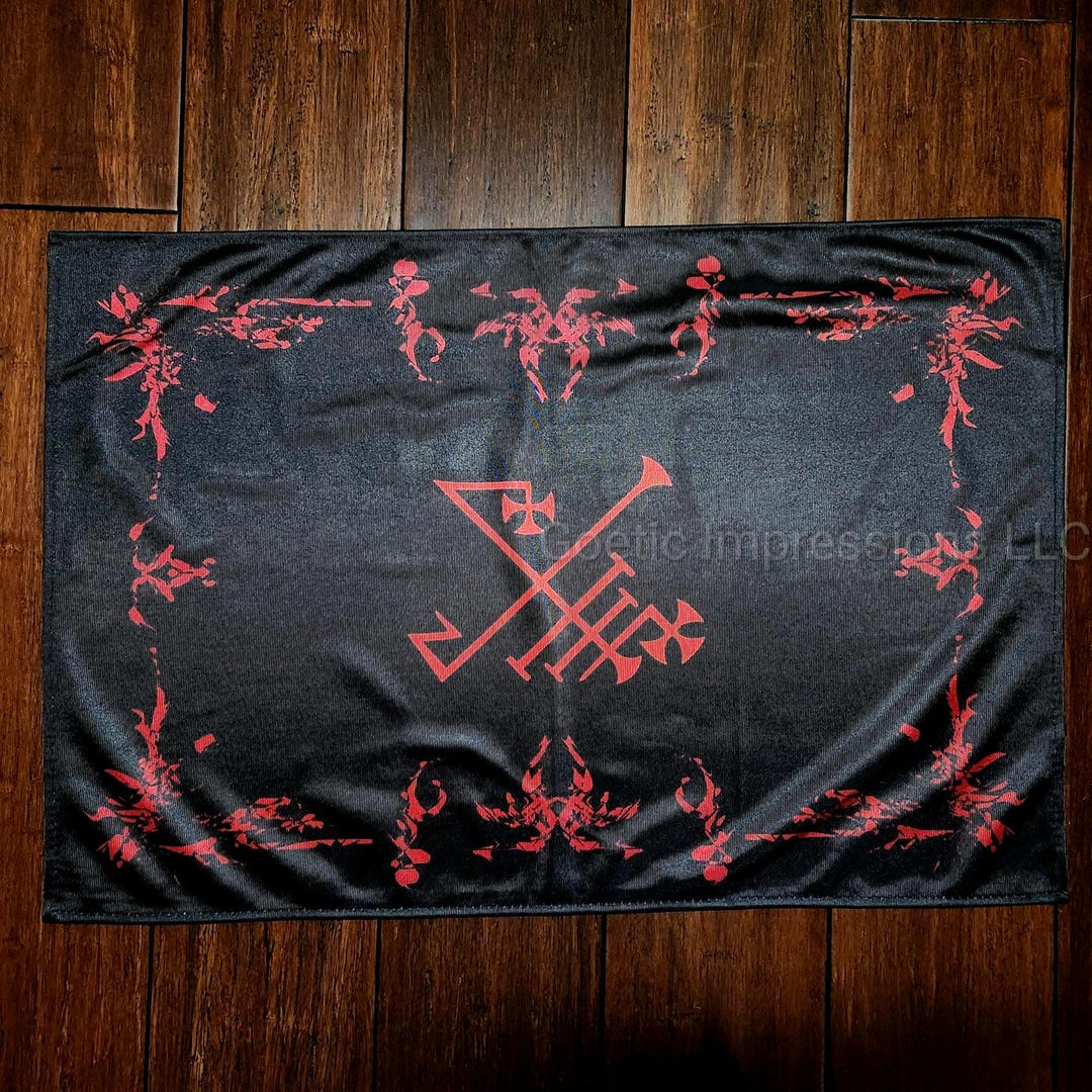 Lucifuge Rofocale Sigil Altar Cloth: 24"x16" - Etsy