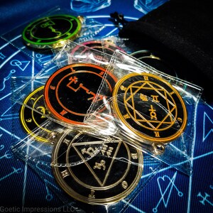 Archangel Grab Bag / Angel Sigil Medallion Mystery Bag / Planetary ...